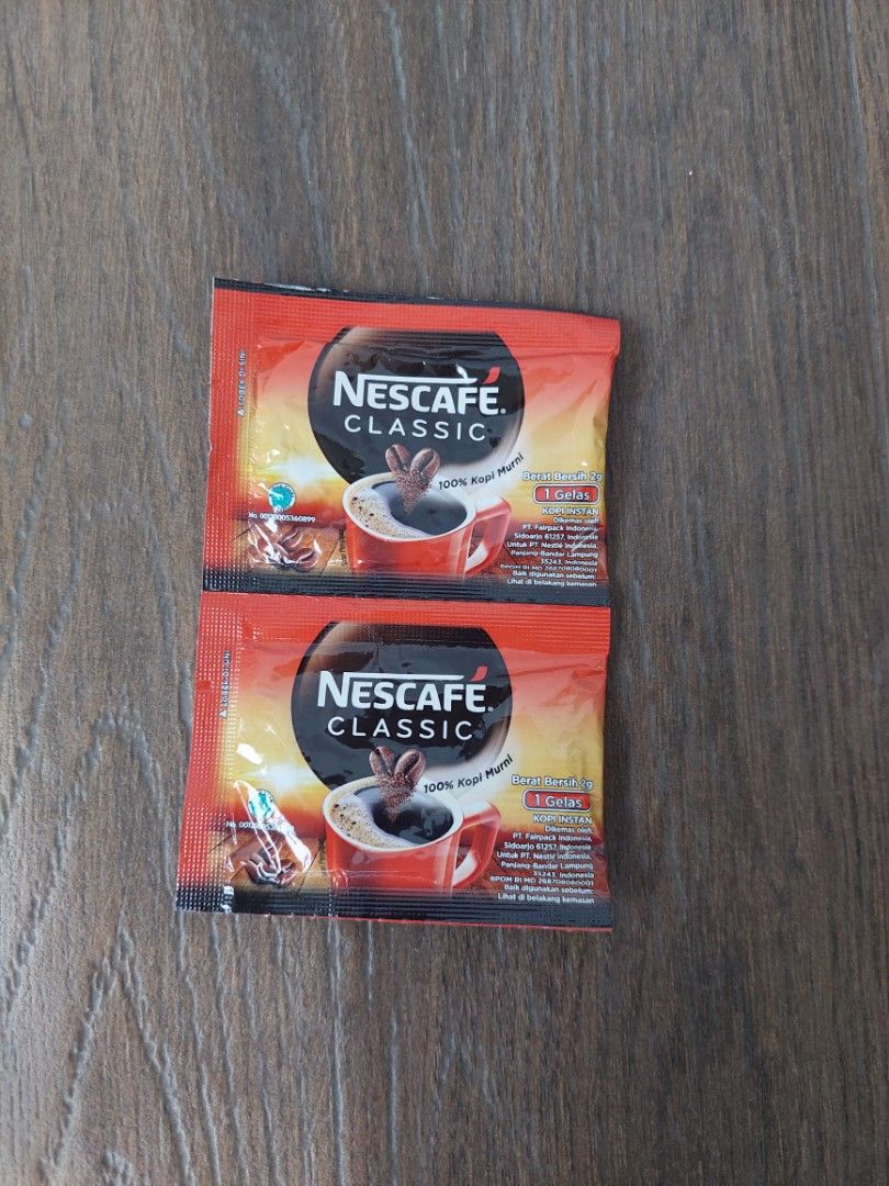 NESCAFE Classic Sachet 2g JAVASPRESSO BOLD SACHET INSTAN COFFEE KOPI ...