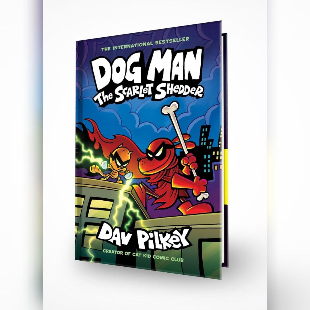 NEW & ORIGINAL - DOG MAN 12: THE SCARLET SHEDDER - HARDCOVER on Carousell