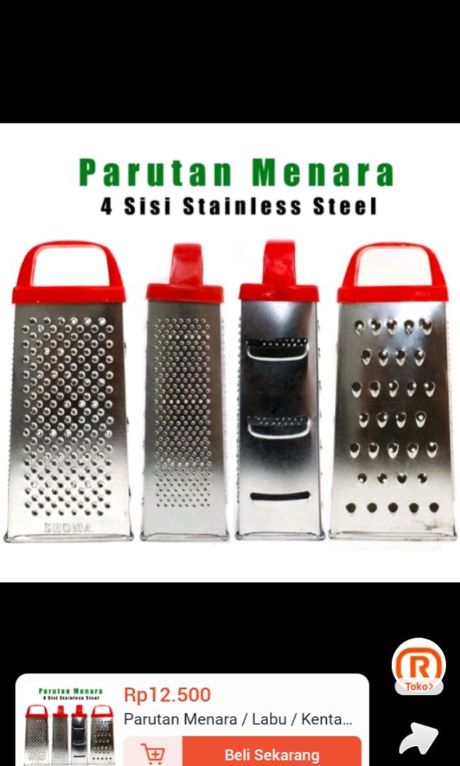 Parutan menara labu 4 sisi, Perabotan Rumah di Carousell