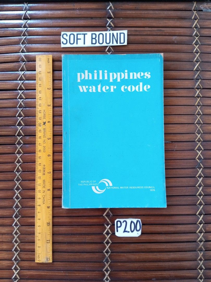 Philippine water code, Hobbies & Toys, Books & Magazines, Fiction & Non ...