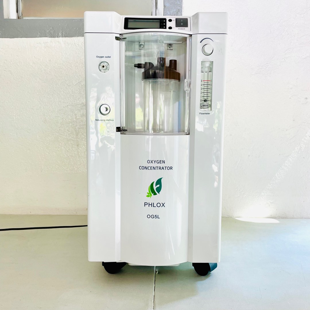 PHL OX Oxygen Concentrator 5L (Heavy Duty), Health & Nutrition, Medical ...