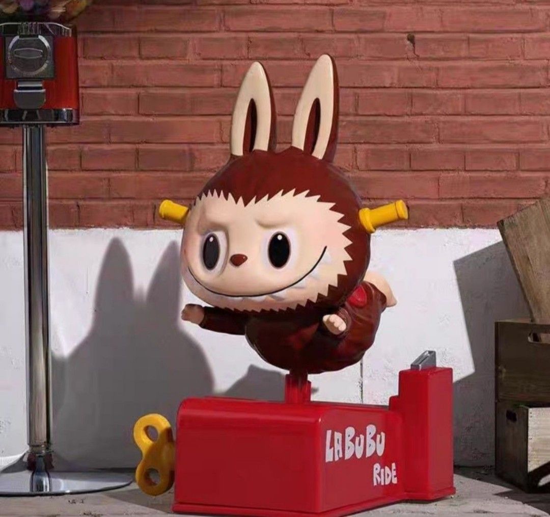 Popmart labubu the monsters almost hidden kiddie ride secret, Hobbies ...
