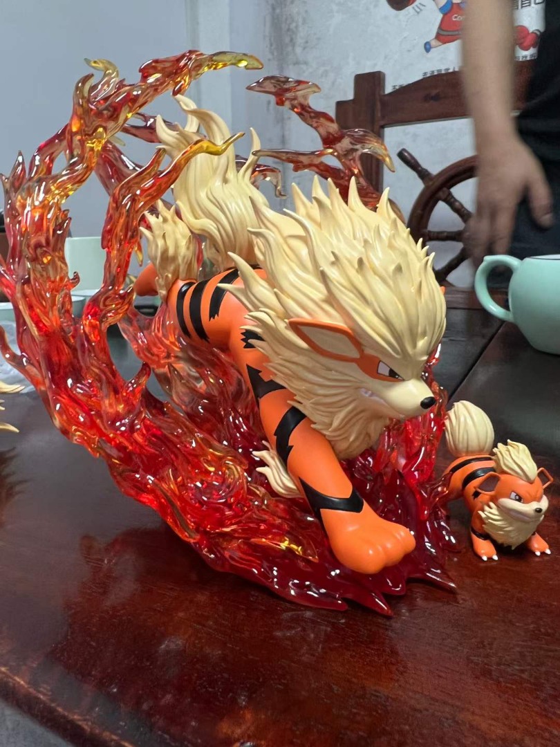 【PRE-ORDER】 Sun Studio - Arcanine Pokemon, Hobbies & Toys, Toys & Games ...