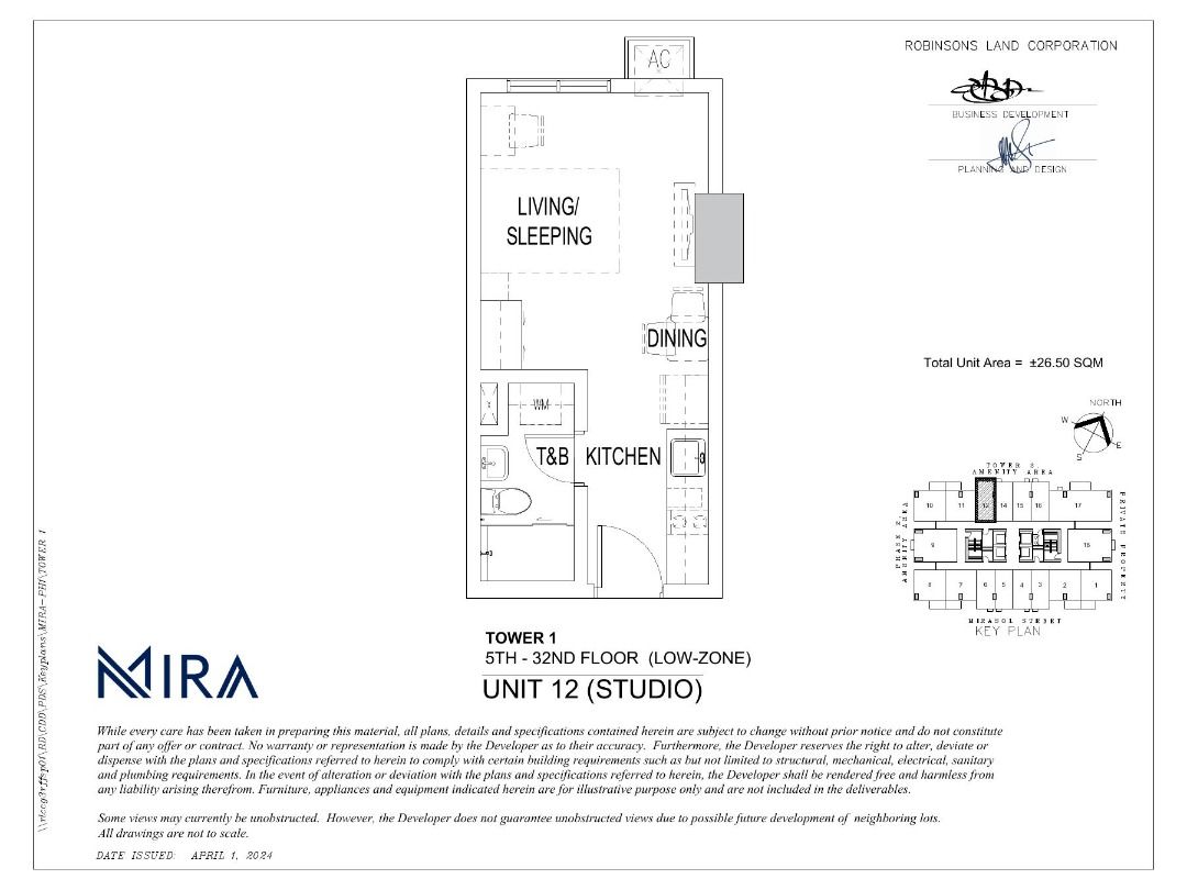 Pre-Selling Studio unit For Sale in Cubao Quezon City at Mira by RLC ...