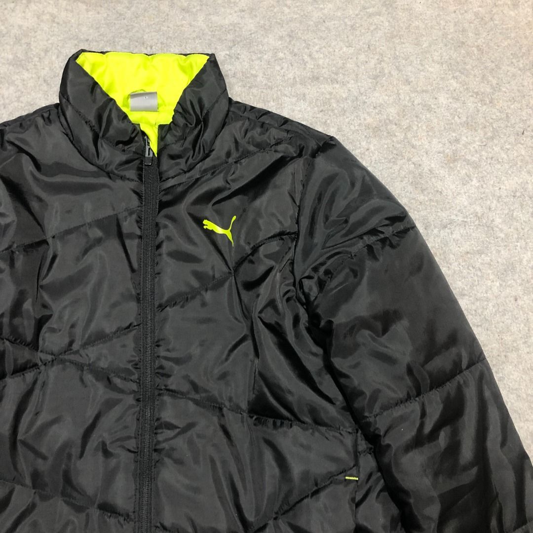 PUMA SE Puma Way 1 Down Puffer Puff Jacket Green Winter Snow Coldgear ...