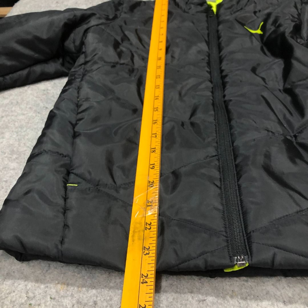 PUMA SE Puma Way 1 Down Puffer Puff Jacket Green Winter Snow Coldgear ...