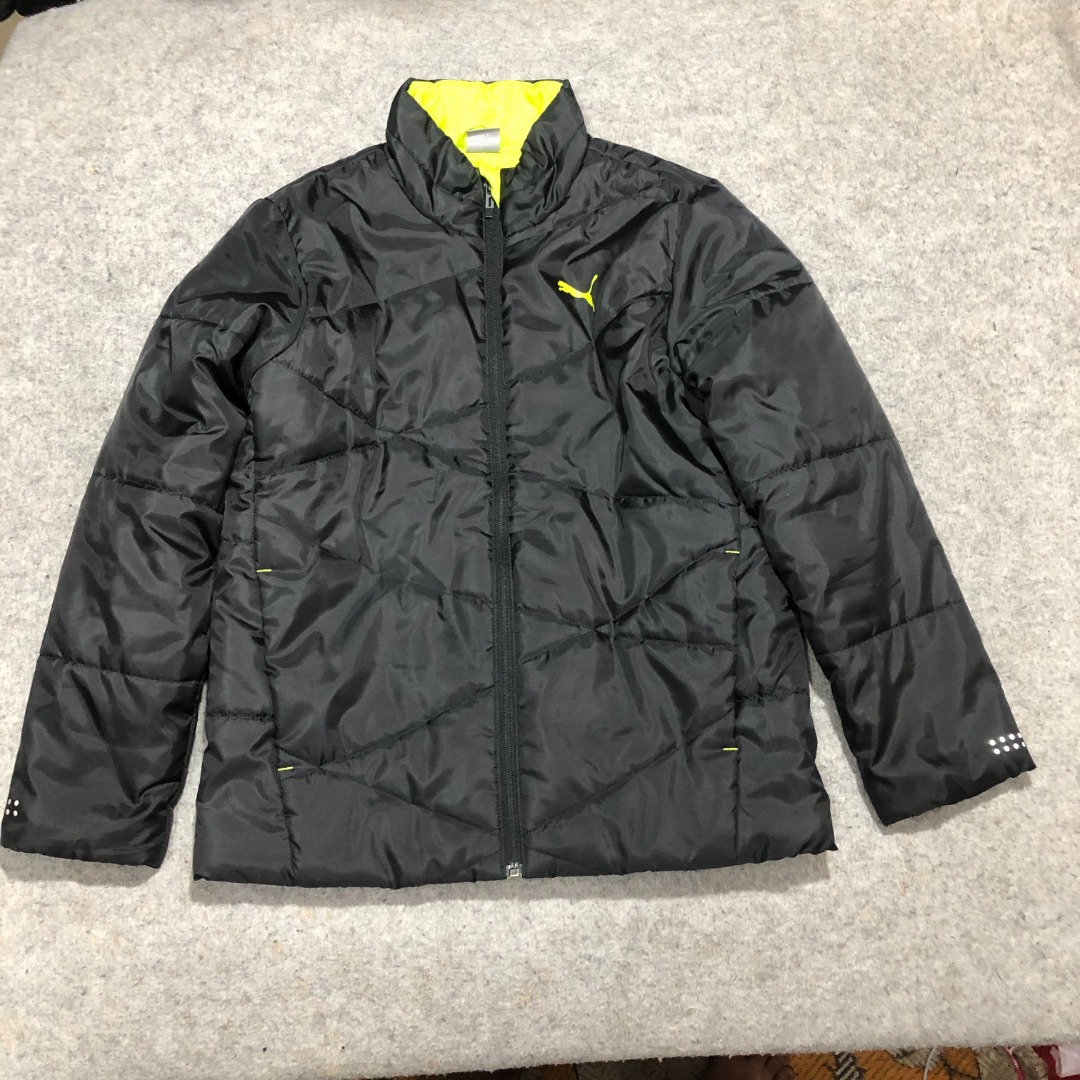 PUMA SE Puma Way 1 Down Puffer Puff Jacket Green Winter Snow Coldgear ...