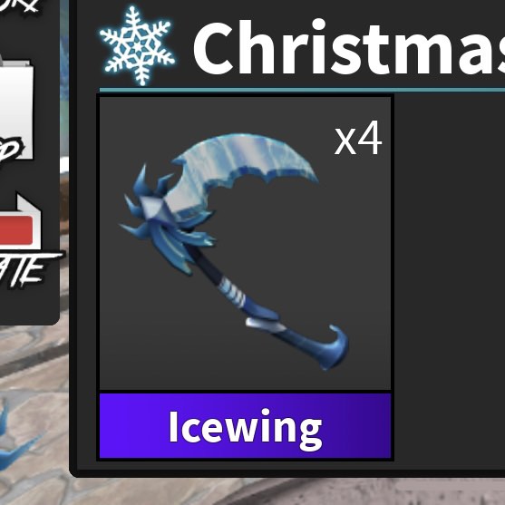 Roblox Murder Mystery 2 MM2 Knife Weapon Icewing, Video Gaming, Gaming ...