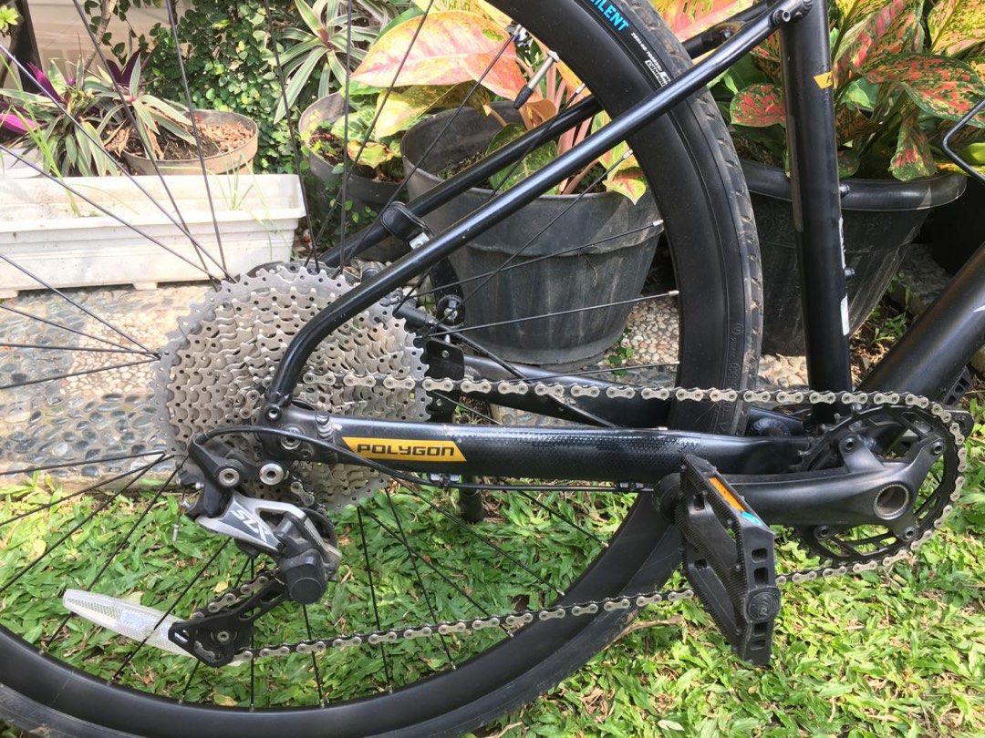 Sepeda Polygon Heist X-7, 11 Speed, Olah Raga, Sepeda di Carousell