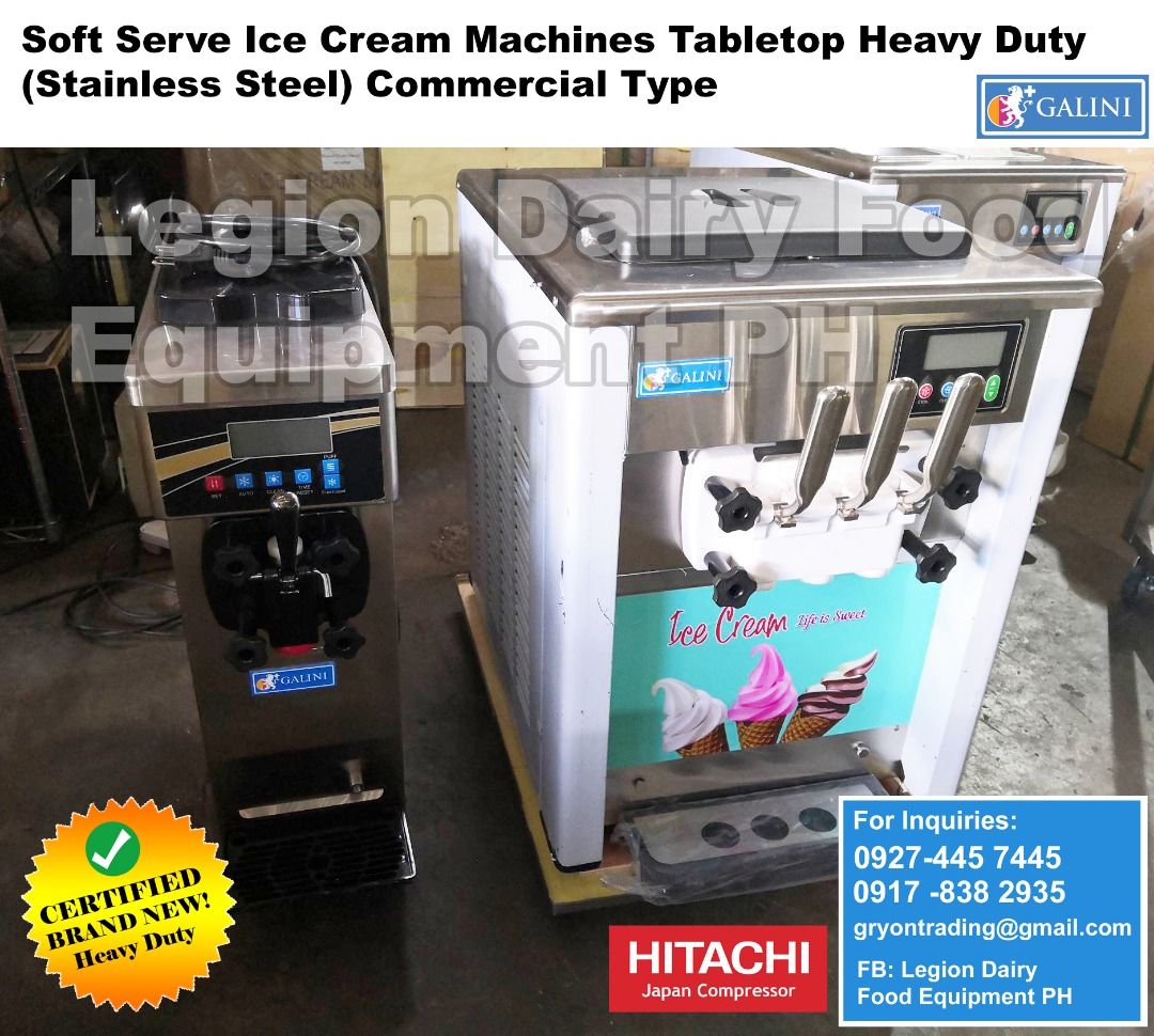 soft serve ice cream machine 3 nozzle 1 nozzle heavy duty BNEW JAPAN ...