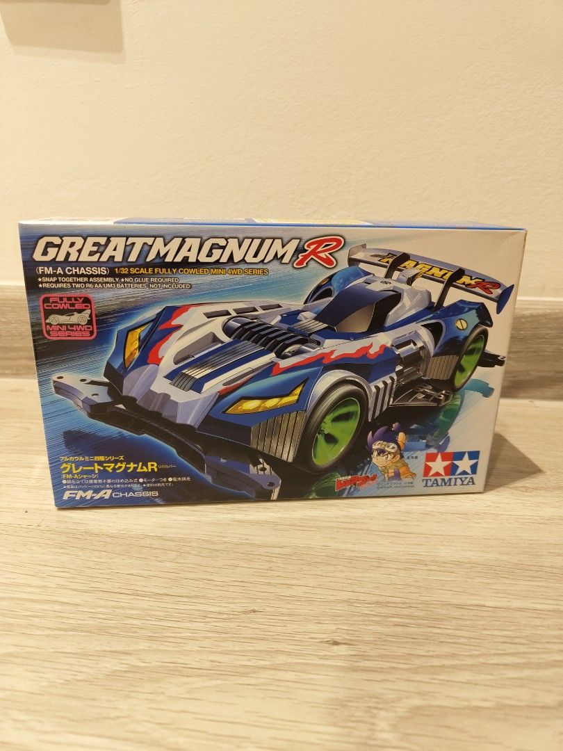 Tamiya Mini 4WD Great Magnum R, Hobbies & Toys, Toys & Games on Carousell