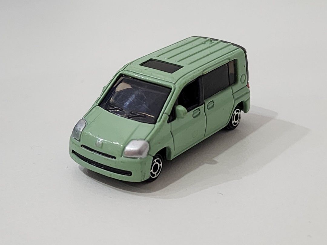 【米舖TOY】 8成新 TAKARA TOMY TOMICA Jr. Honda Mobilio GB1 本田 青色 小型 扭蛋 淨車 車仔 ...