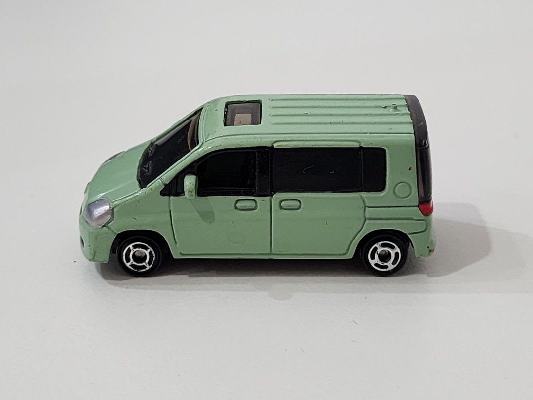 【米舖TOY】 8成新 TAKARA TOMY TOMICA Jr. Honda Mobilio GB1 本田 青色 小型 扭蛋 淨車 車仔 ...