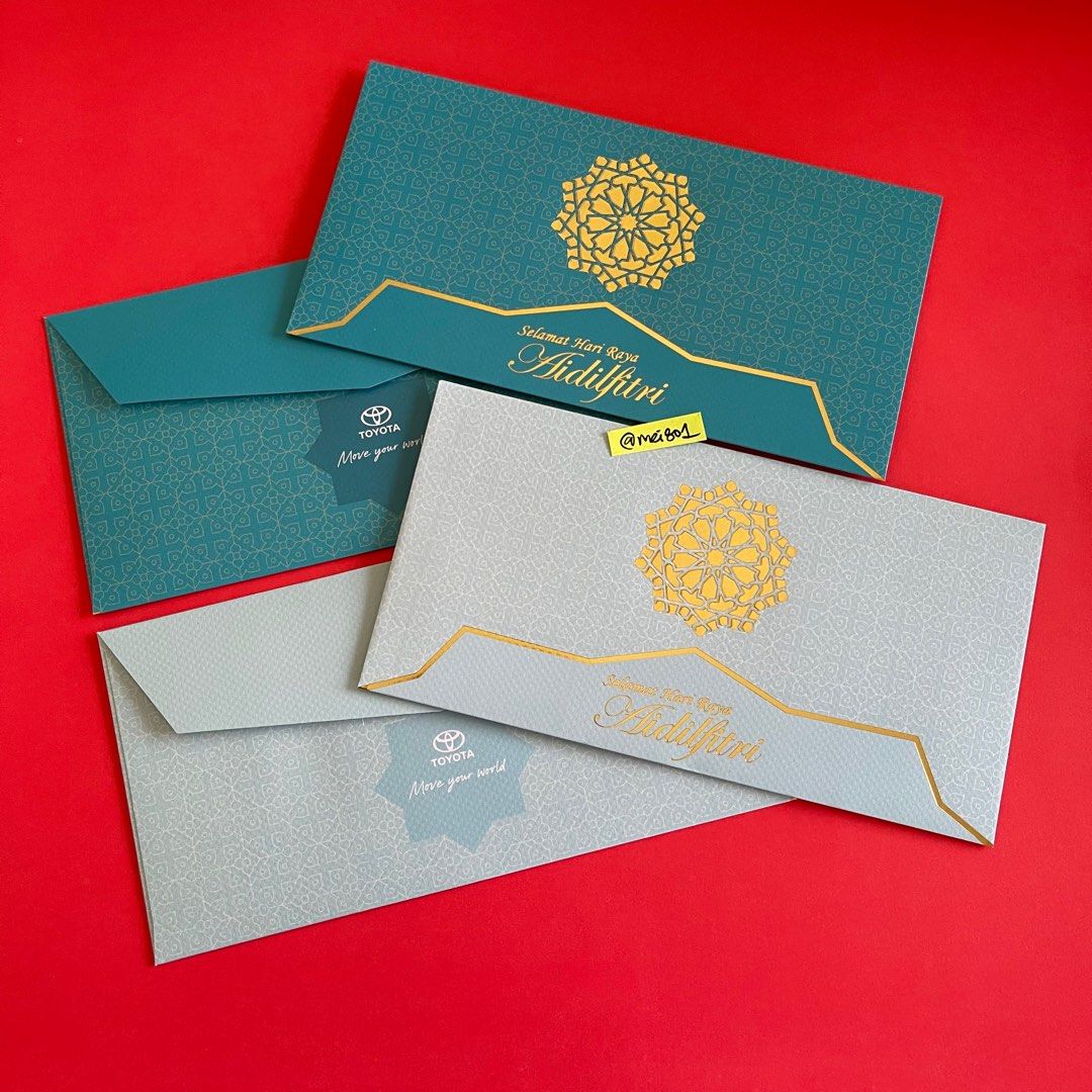 Toyota Raya Packet / Sampul Raya 2024, Hobbies & Toys, Stationery ...
