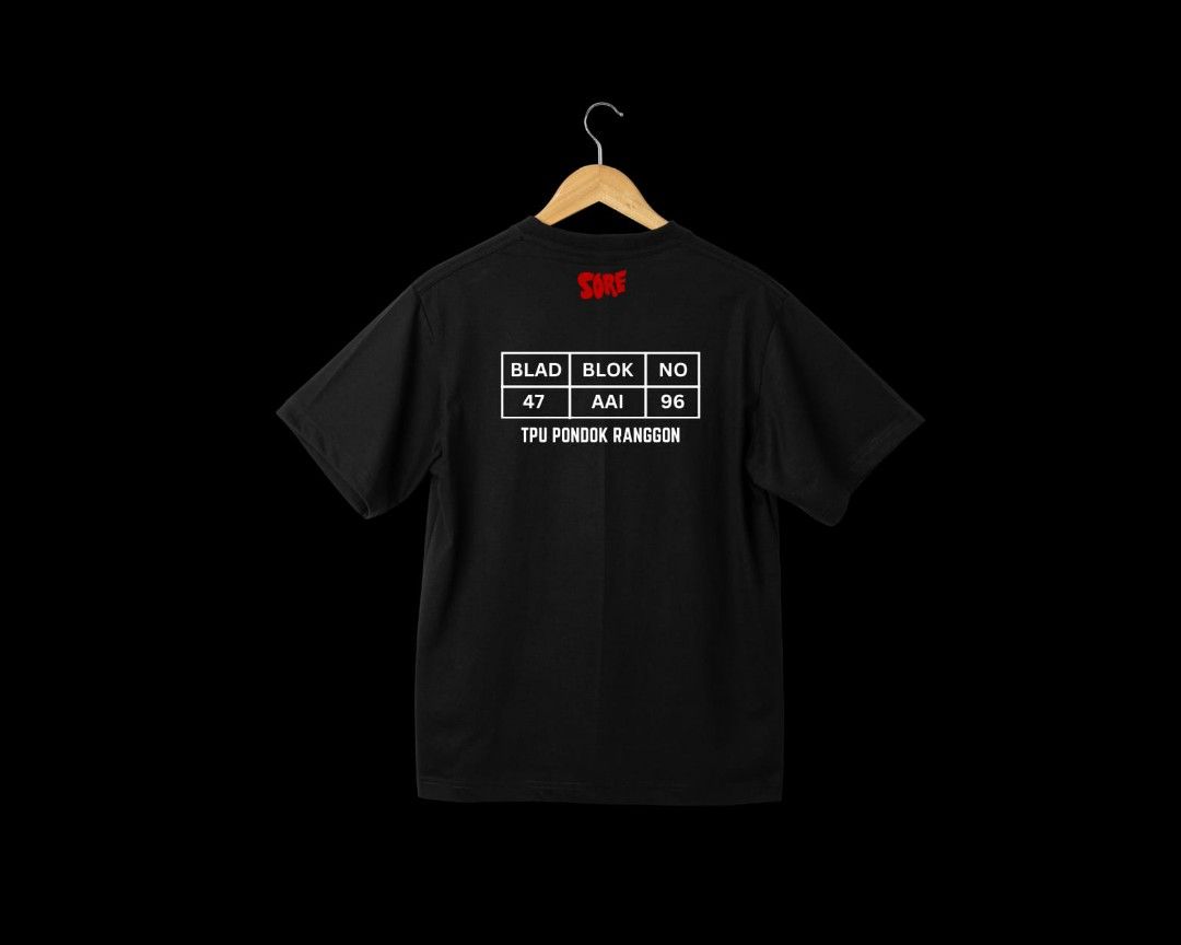 Tshirt Sore Ze Band x Antasore - Ade Paloh, Fesyen Pria, Pakaian ...