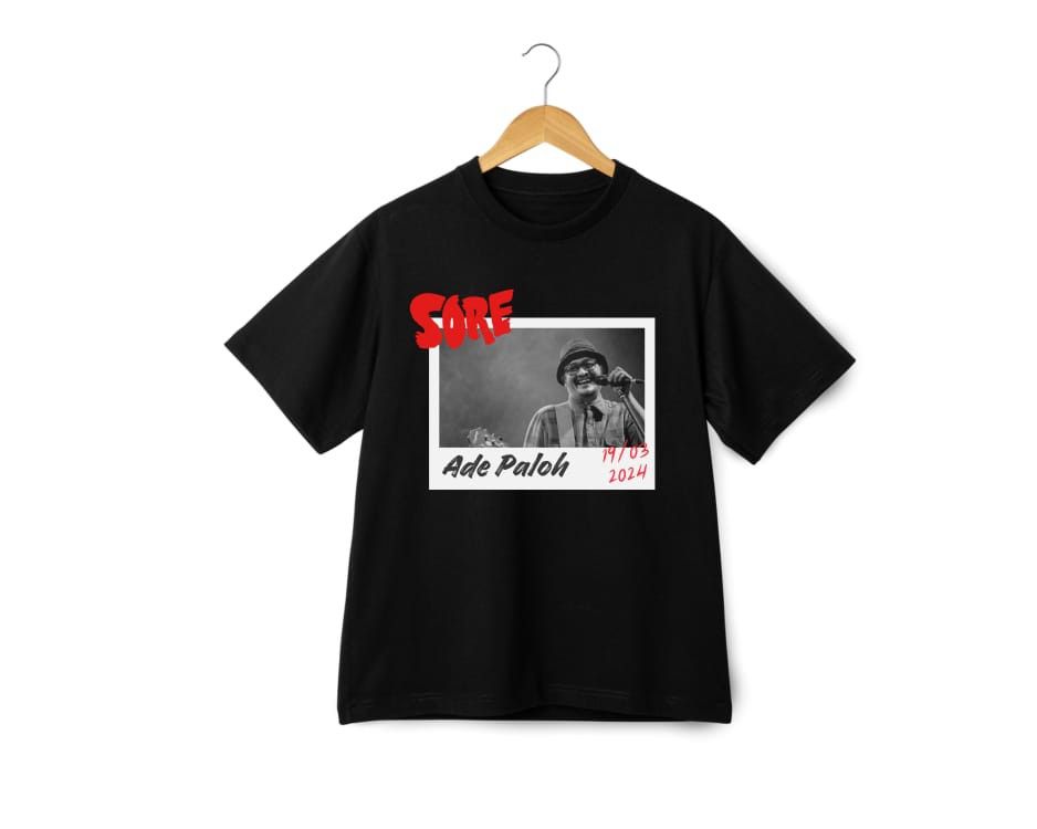 Tshirt Sore Ze Band x Antasore - Ade Paloh, Fesyen Pria, Pakaian ...