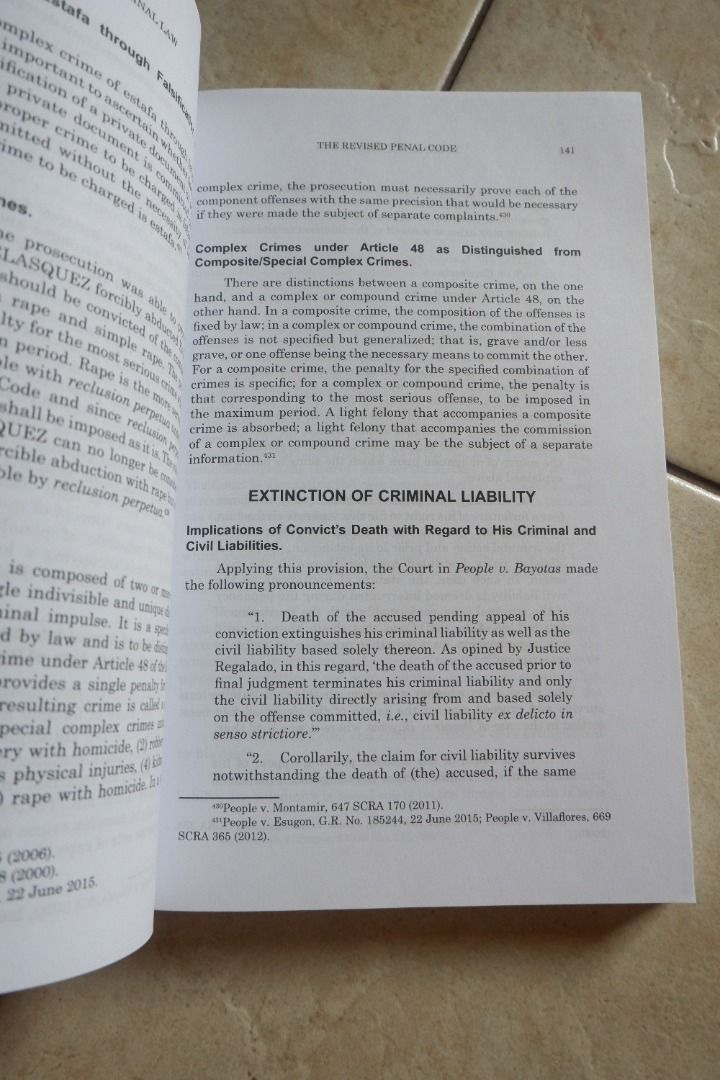 Updates in Criminal Law by Modesto A. Ticman, Jr., Hobbies & Toys ...