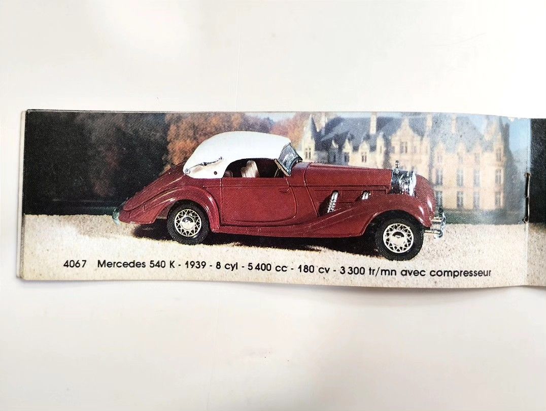 Vintage 1975 Solido Model Vehicles' Factory Catalog in French, Toys ...