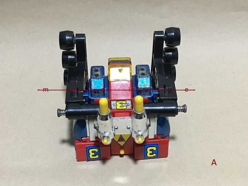 volt panzer Voltes V 1977 DX godaikin part & accessories popy japan ...