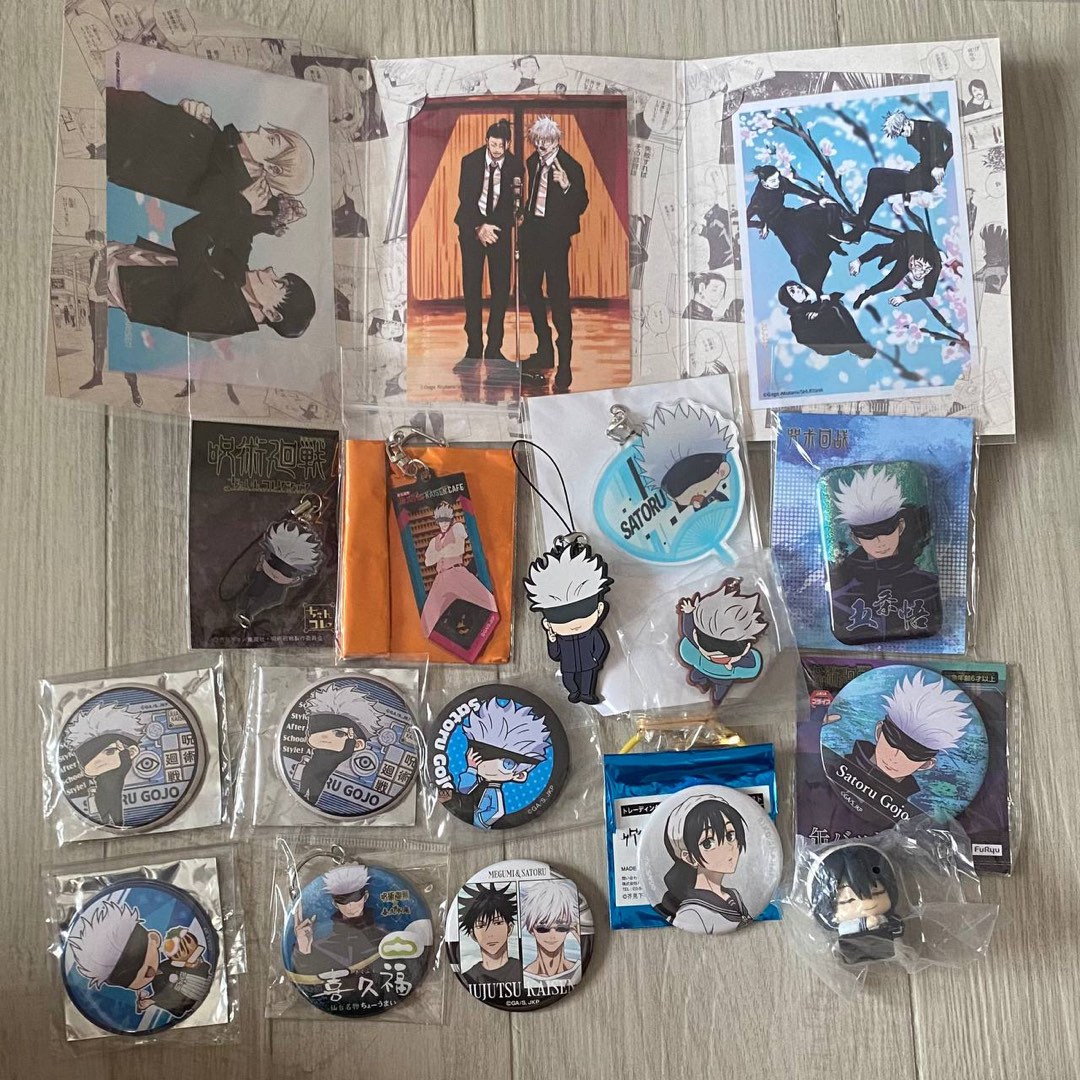 WTS>Jujutsu Kaisen JJK Official Merchandise Gojo Satoru Toji Nanami ...