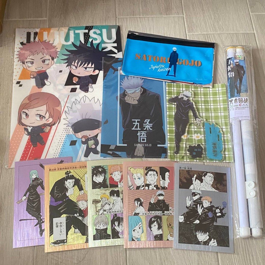 WTS>Jujutsu Kaisen JJK Official Merchandise Gojo Satoru Toji Nanami ...