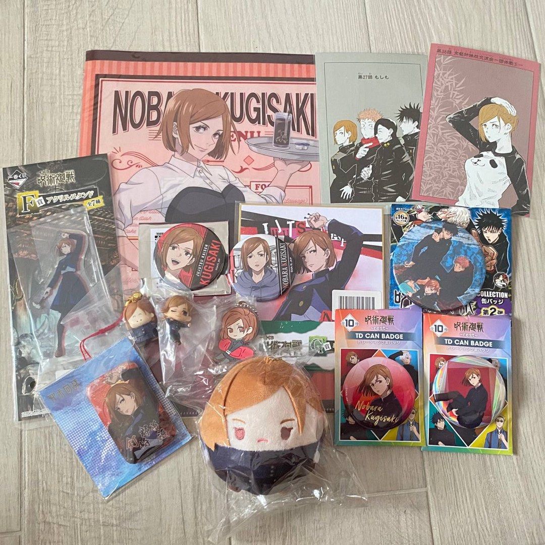 WTS>Jujutsu Kaisen JJK Official Merchandise Gojo Satoru Toji Nanami ...
