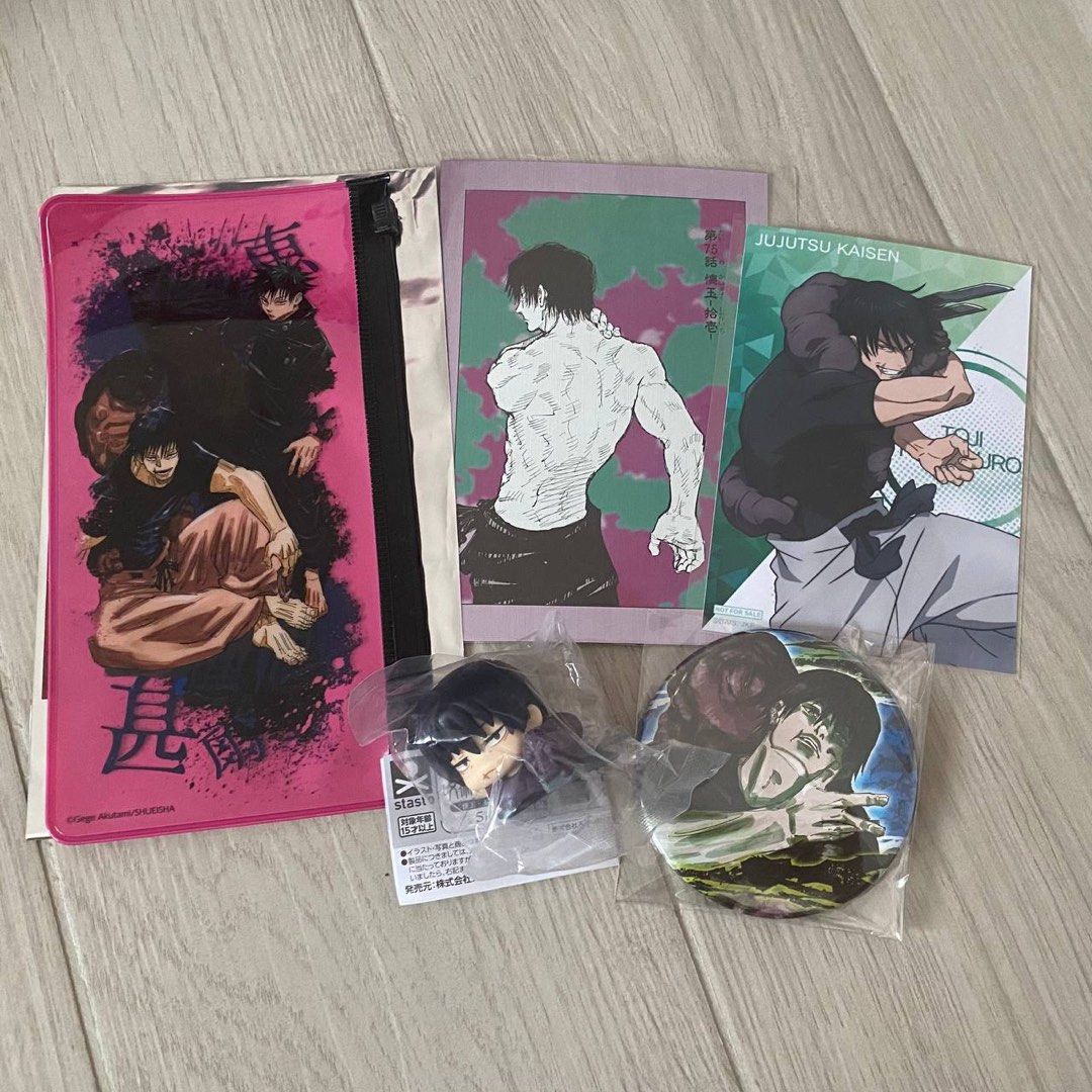 WTS>Jujutsu Kaisen JJK Official Merchandise Gojo Satoru Toji Nanami ...