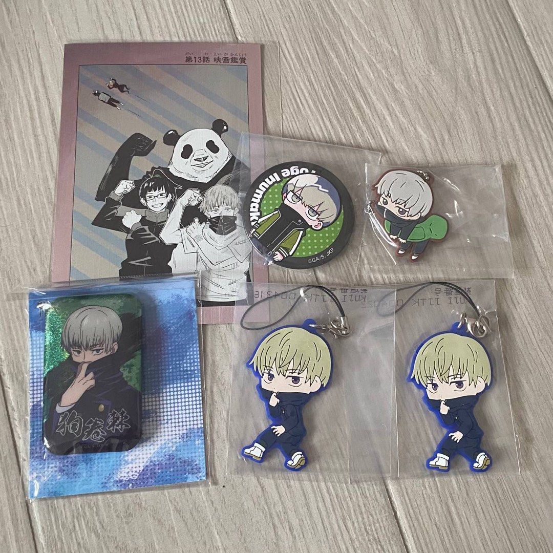 WTS>Jujutsu Kaisen JJK Official Merchandise Gojo Satoru Toji Nanami ...
