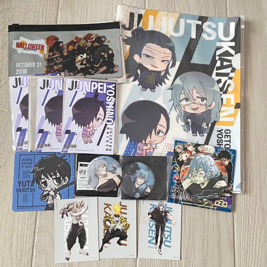 WTS>Jujutsu Kaisen JJK Official Merchandise Gojo Satoru Toji Nanami ...