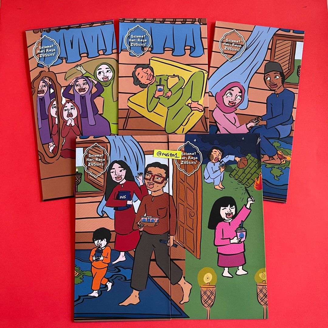 Zus Coffee Raya Packet / Sampul Raya 2024, Hobbies & Toys, Stationery ...