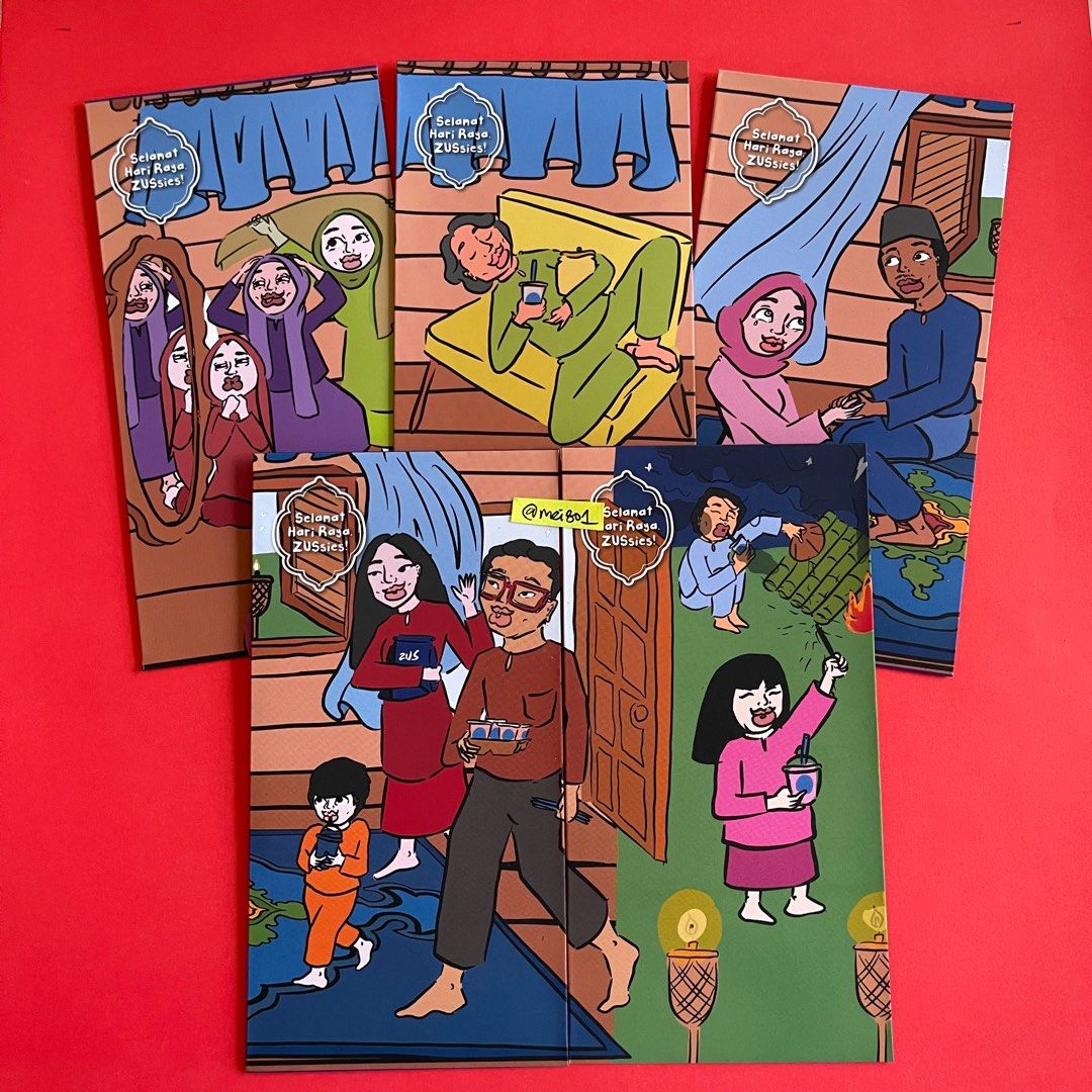 Zus Coffee Raya Packet / Sampul Raya 2024, Hobbies & Toys, Stationery ...