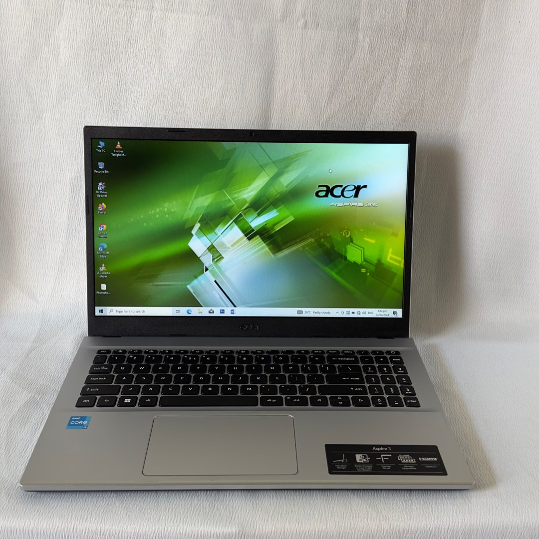 12TH GEN. ACER A315-59 16gb RAM,256gb SSD Pure Silver (Latest Model ...