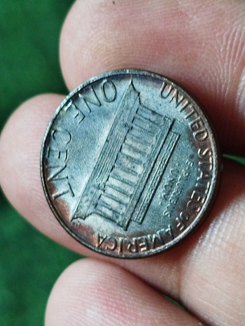 1985d missing copper plating error penny, Hobbies & Toys, Memorabilia ...