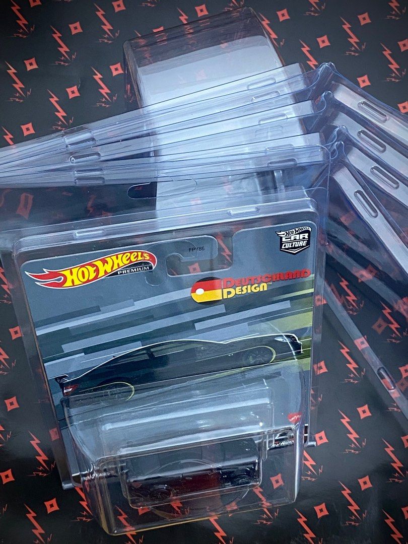 5-pcs clamp shell protector for Hot Wheels premium / car culture ...