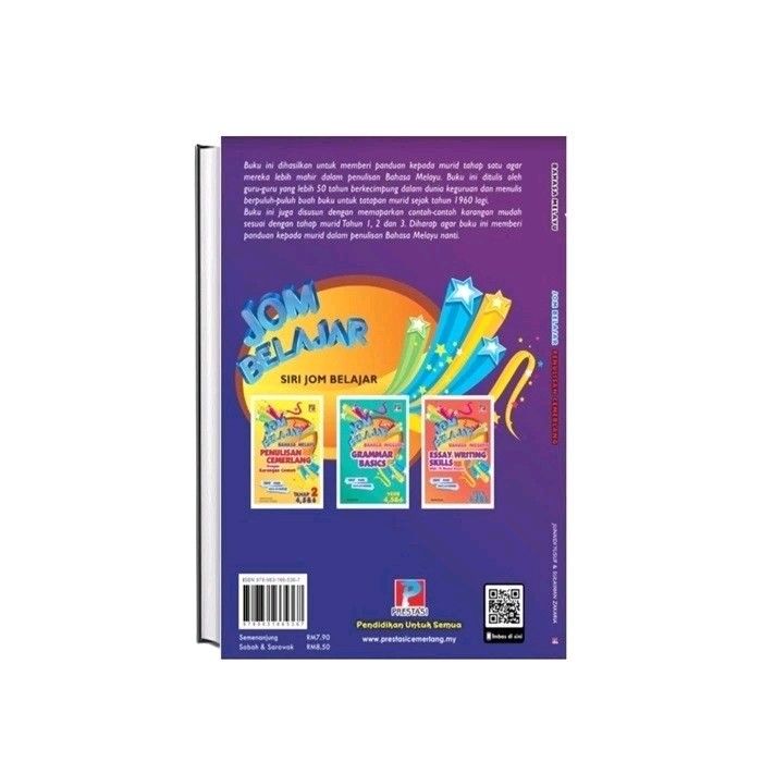 ( 88-24-95 ) Jom Belajar BM Penulisan Cemerlang Untuk Tahap 1 Sekolah Rendah ( Tahun 1, 2 & 3 ...
