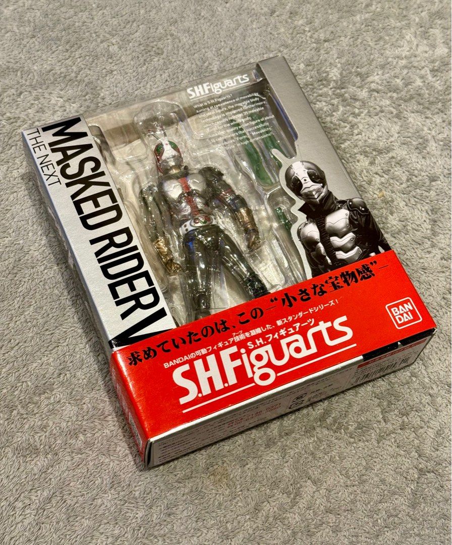 全新 日版 SHF 幪面超人 Masked Rider V3 The Next, 興趣及遊戲, 玩具 & 遊戲類 - Carousell