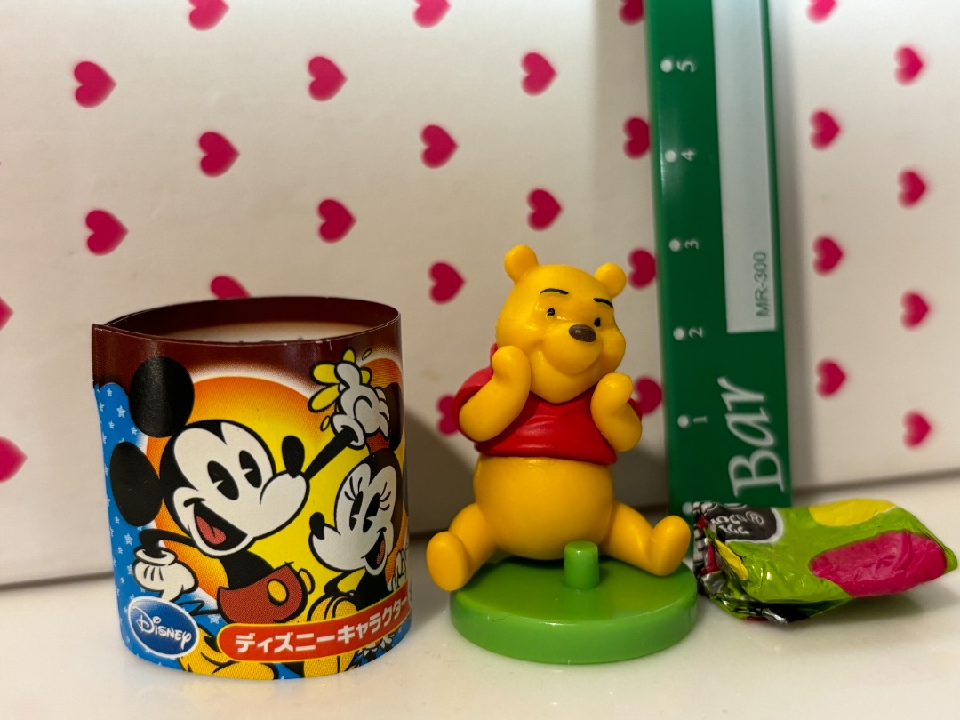 日本古田 Furuta 迪士尼 Disney 小熊維尼 公仔, 書籍、休閒與玩具, 玩具、公仔、桌遊在旋轉拍賣