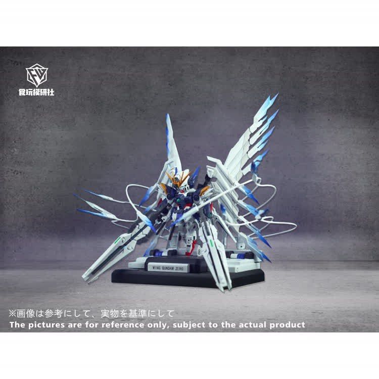 [預訂] GK FW 食玩模研社 天使高達 機動戰記高達W WING GUNDAM ZERO Gundam W, 預購 - Carousell