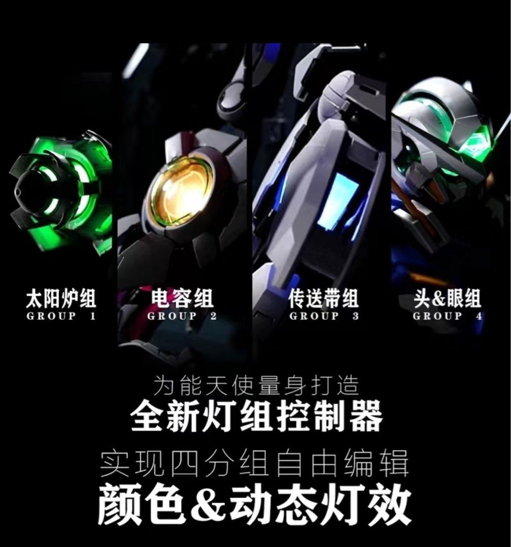 🚥 KOSMOS LED Unit - PG Gundam Exia Perfect Grade Lighting Unit Set ...