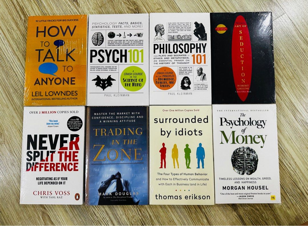 NEW Books for Sale ! Trading in the zone , psychology 101 , philosophy ...