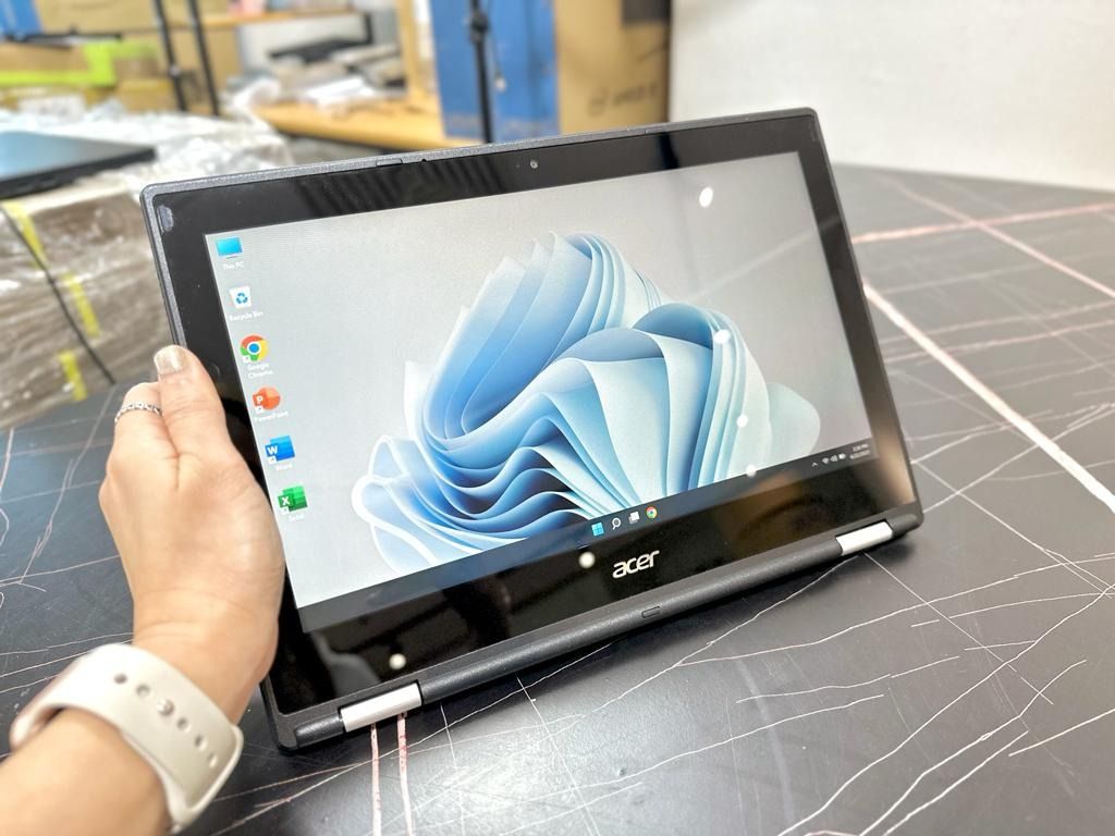 Acer 360 Flip Screen + Touch Laptop - 12 Inch - Windows 11 + Free MS ...