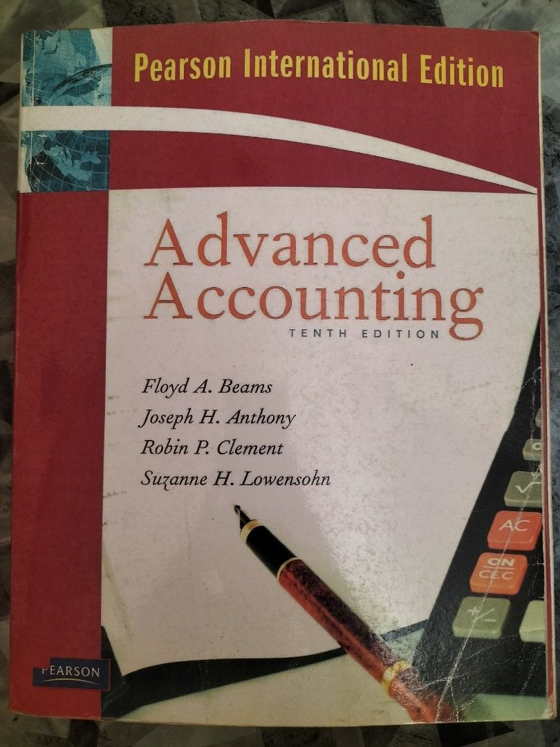Advanced accounting by Beams 10th edition, Buku & Alat Tulis, Buku di ...
