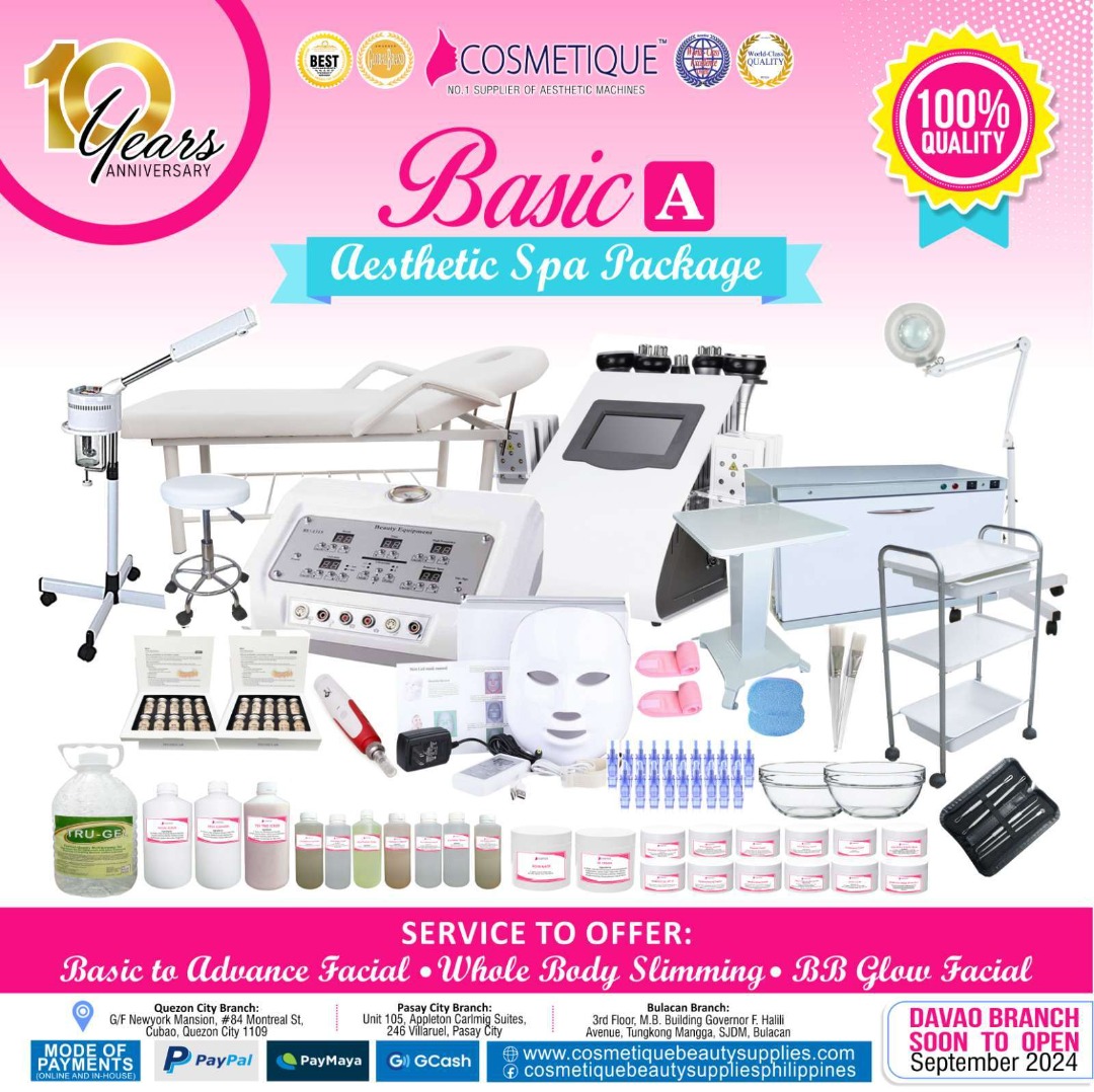 Aesthetic machine basic A package, Beauty & Personal Care, Face, Face ...