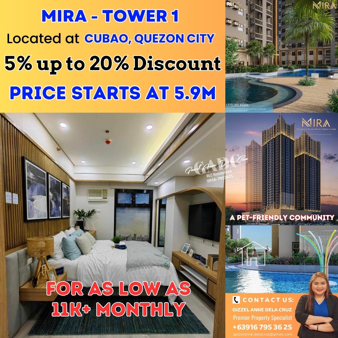 For Sale Affordable Pre-Selling 1 bedroom condominium at Quezon City at ...