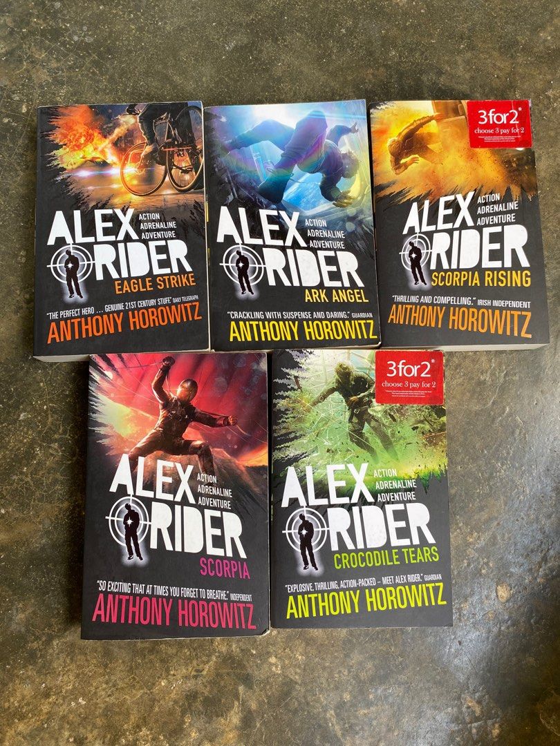 Alex Rider by Anthony Horowitz, Hobbies & Toys, Books & Magazines ...