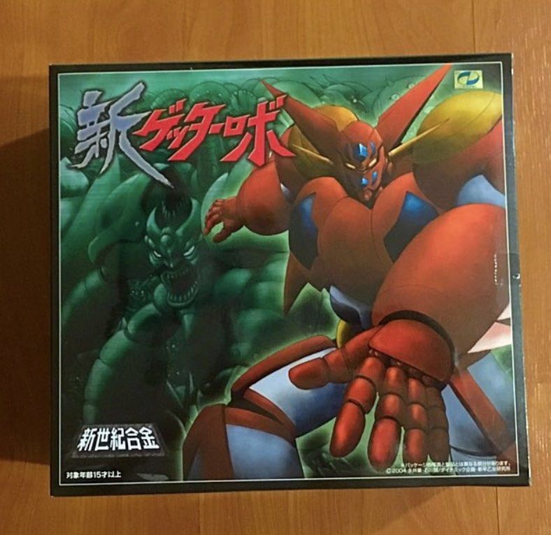 Aoshima Neo Getter New Getter Robo Shin Getter 1 Black Closed Wing Shin ...
