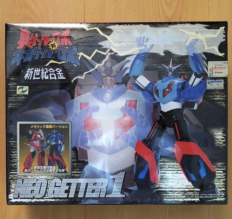 Aoshima Neo Getter New Getter Robo Shin Getter 1 Black Closed Wing Shin ...