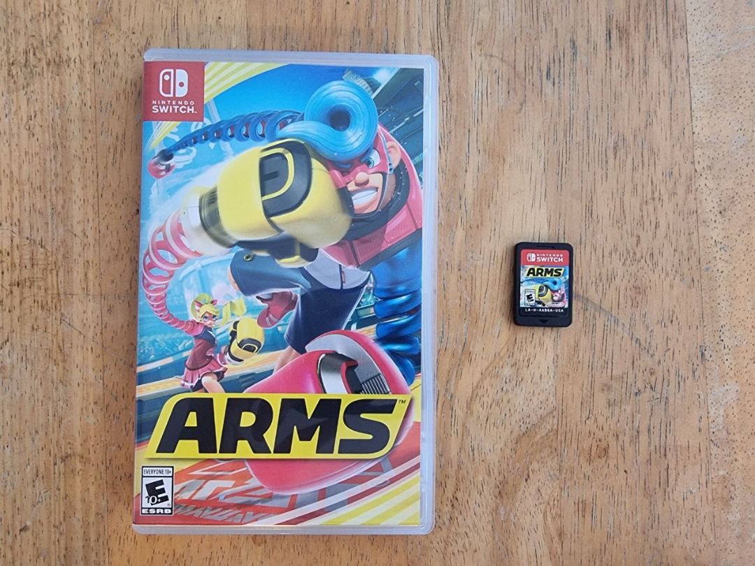 Arms Switch Game, Video Gaming, Video Games, Nintendo on Carousell