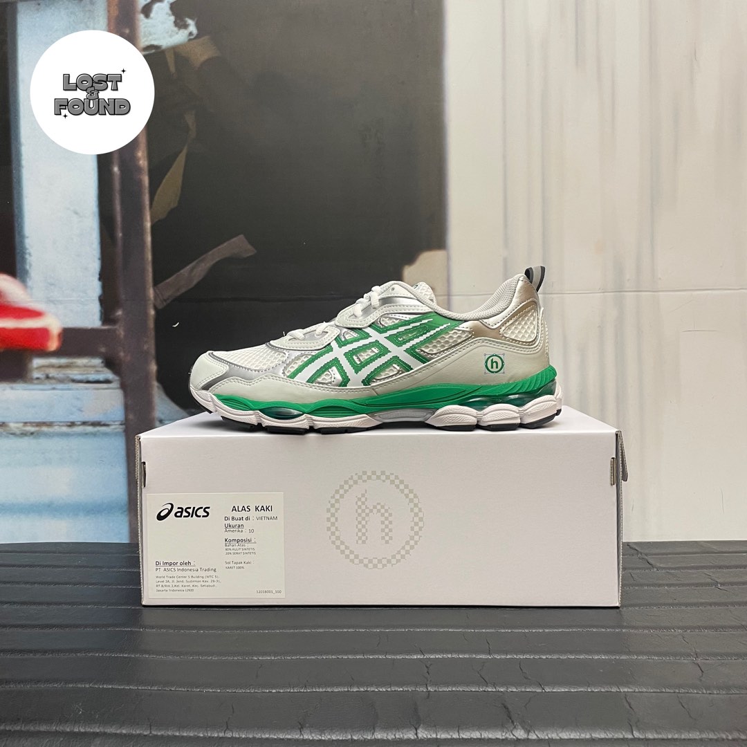 ASICS GEL NYC X HIDDEN NY, Fesyen Pria, Sepatu , Sneakers di Carousell
