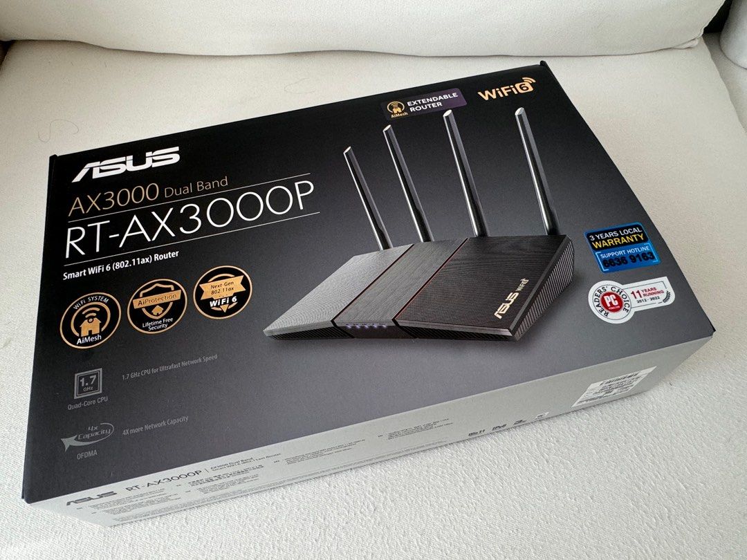 ASUS AX3000 DUAL BAND, Computers & Tech, Parts & Accessories ...